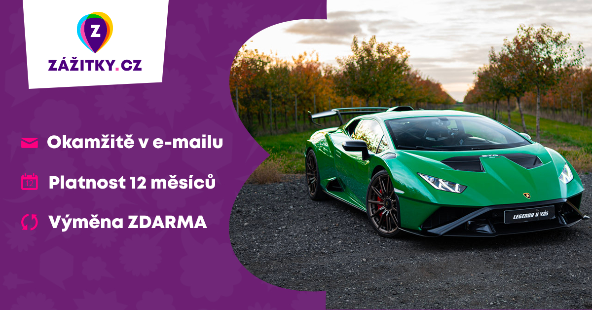 Jízda v Lamborghini Huracán STO na okruhu | Zážitky.cz